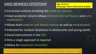 Osteotomies around the hip in DDH | PPT