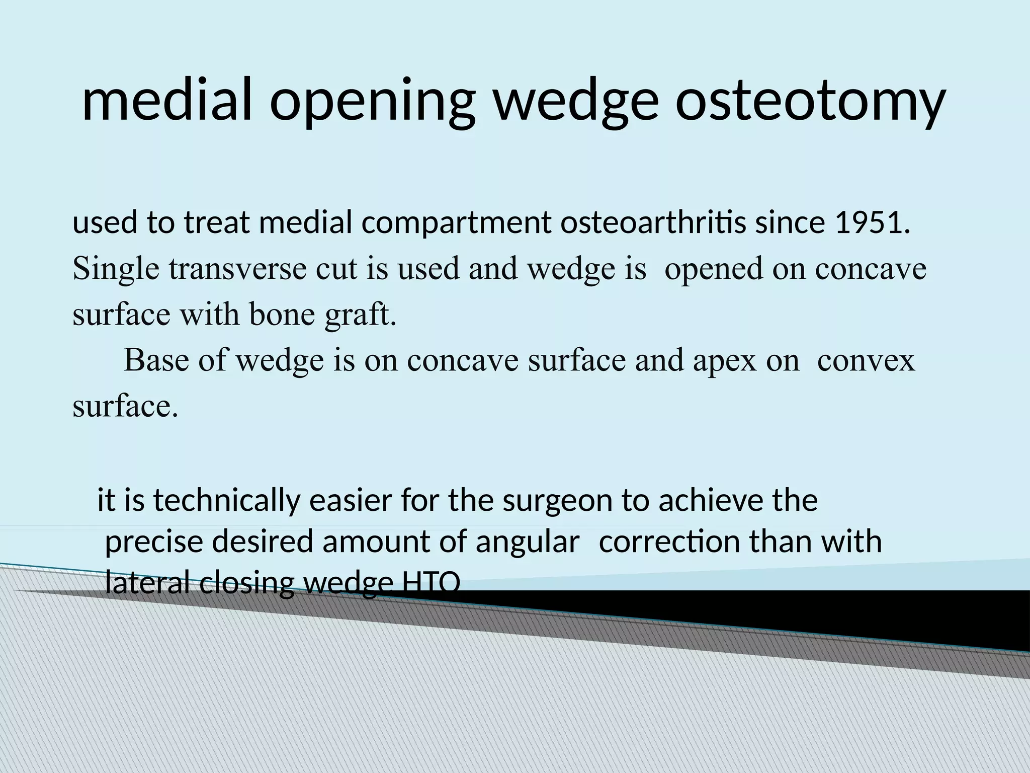 Osteotomy around knee dr shankar jangid (1) | PDF