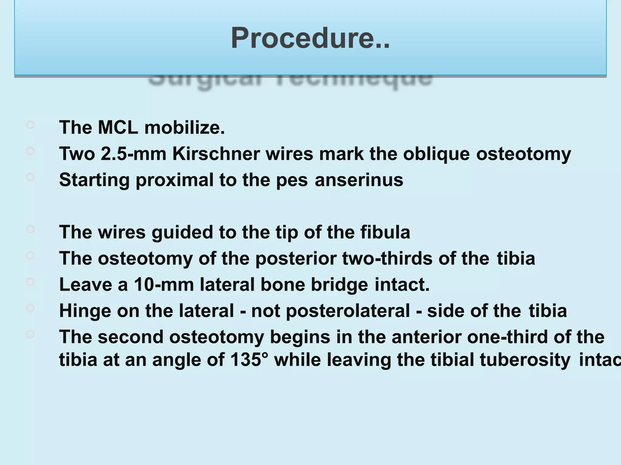 Osteotomy around knee dr shankar jangid (1) | PDF | Death, Injury, or ...
