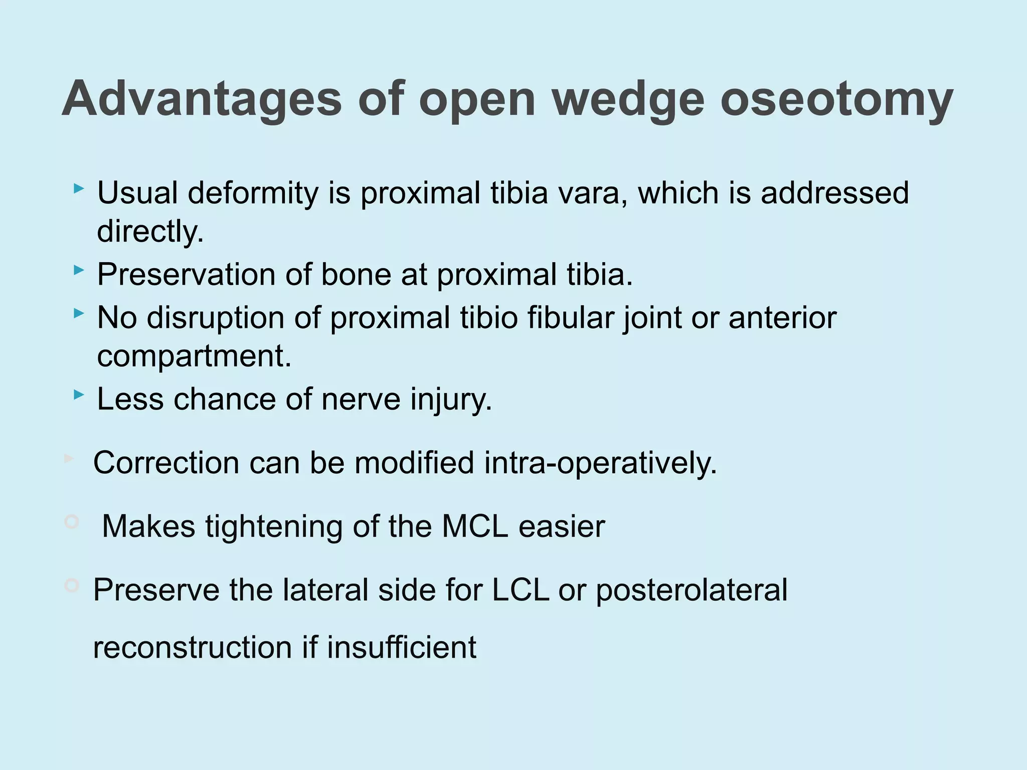 Osteotomy around knee dr shankar jangid (1) | PDF