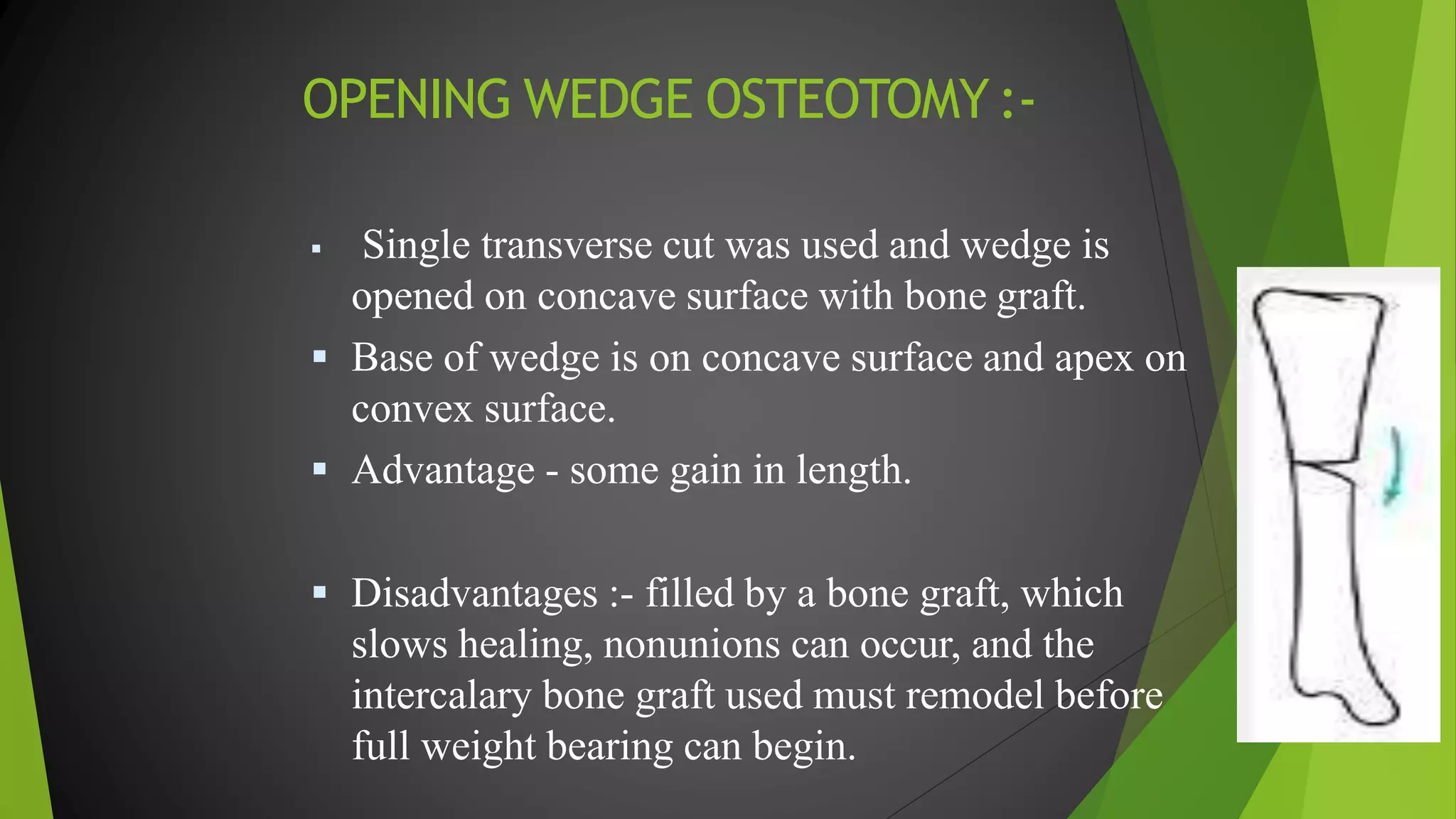 Osteotomy and physiotherapy | PPTX