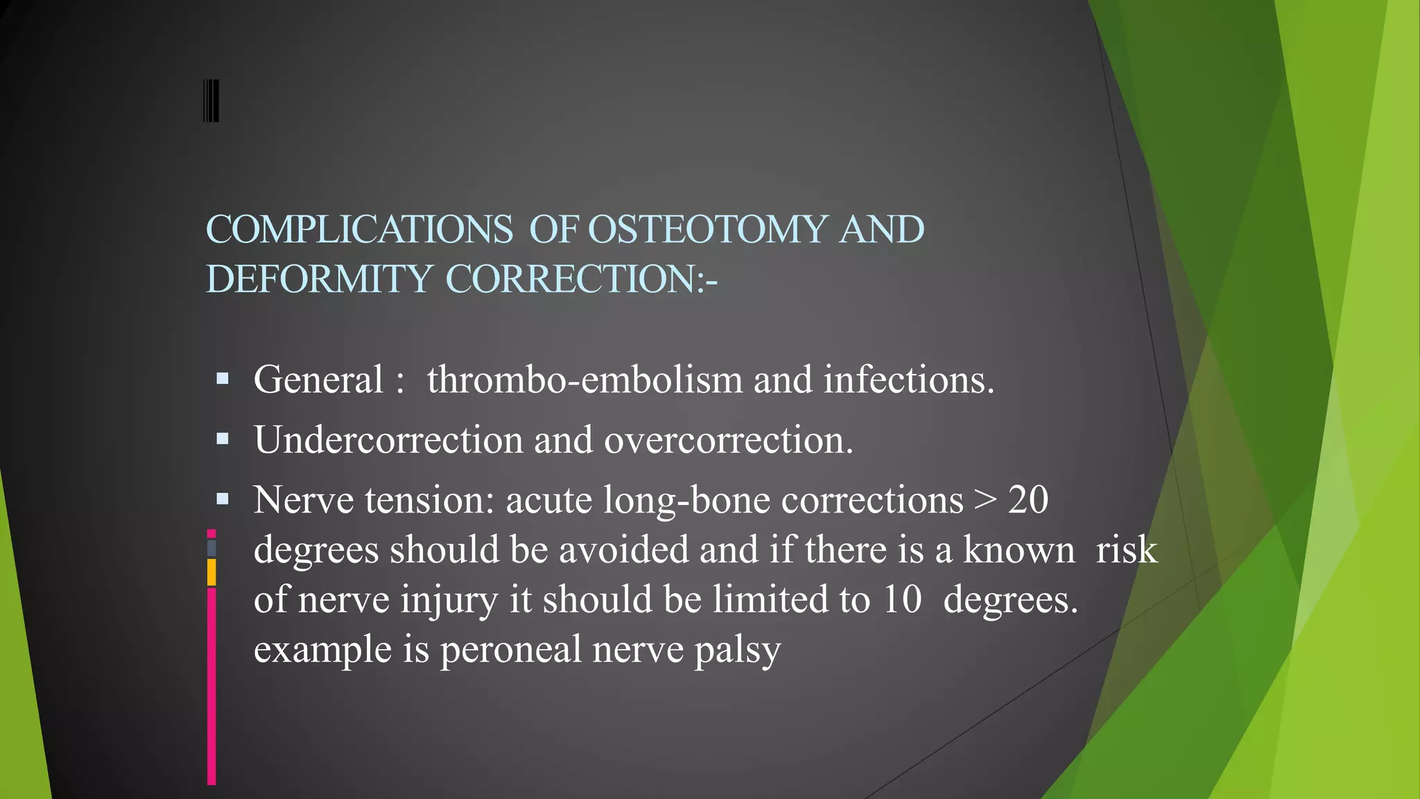 Osteotomy and physiotherapy | PPTX