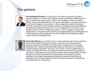 Ostergaard standard presentation apr 2011 | PPT