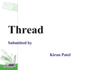 Thread (Operating System) | PPTX