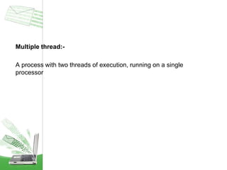 Thread (Operating System) | PPTX