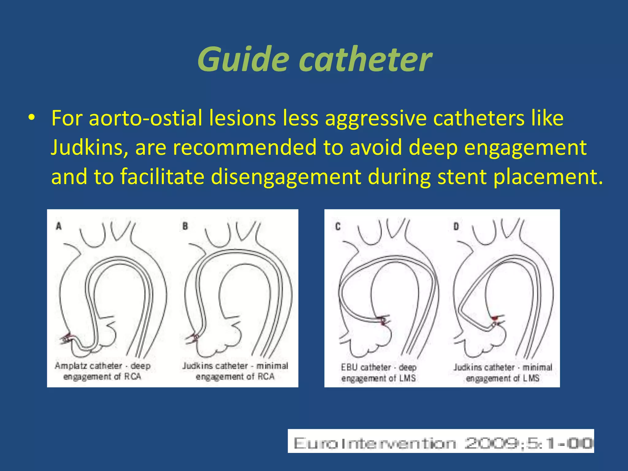 Coronary Ostial stenting techniques:Current status | PPTX