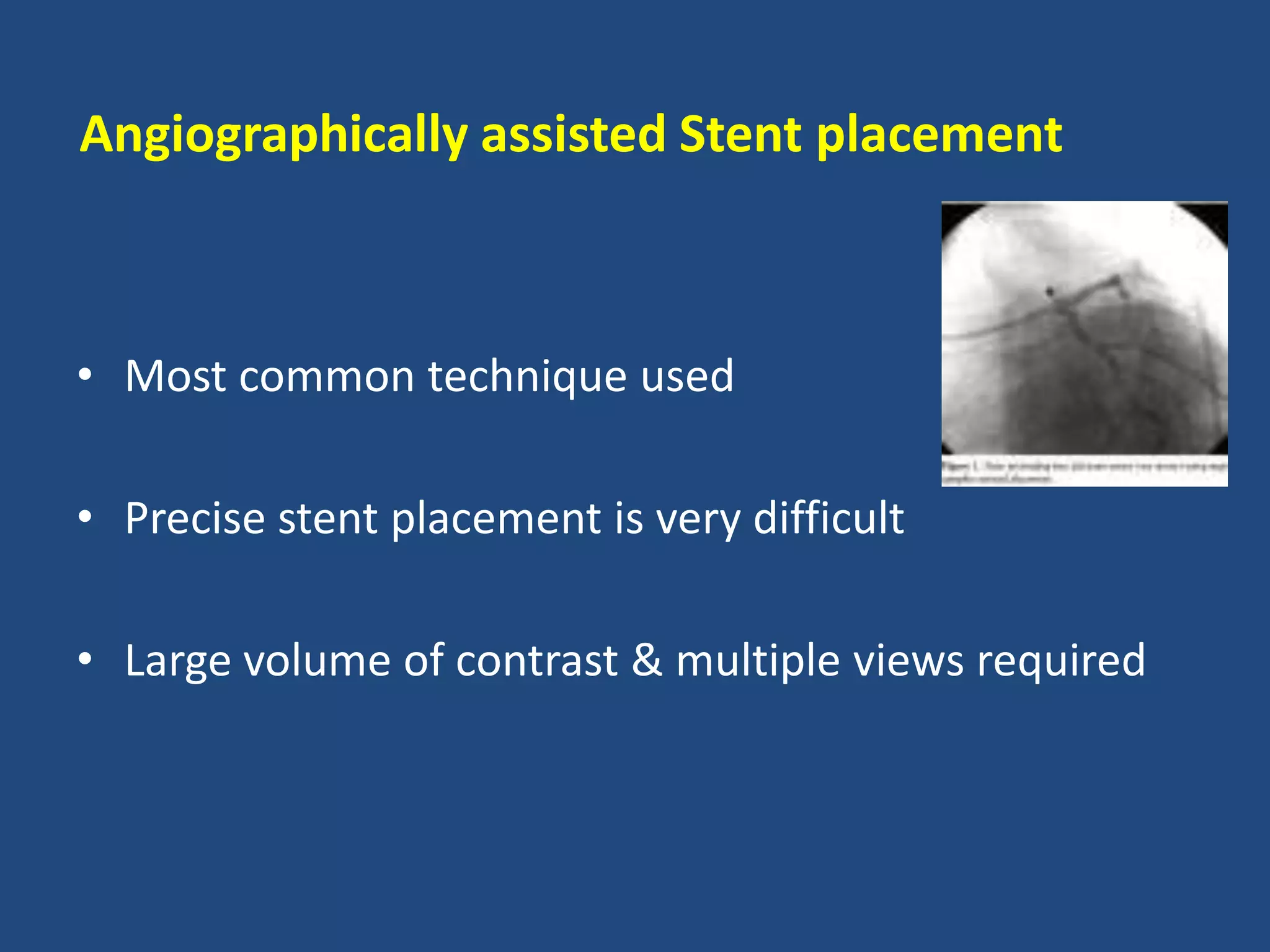Coronary Ostial stenting techniques:Current status | PPTX
