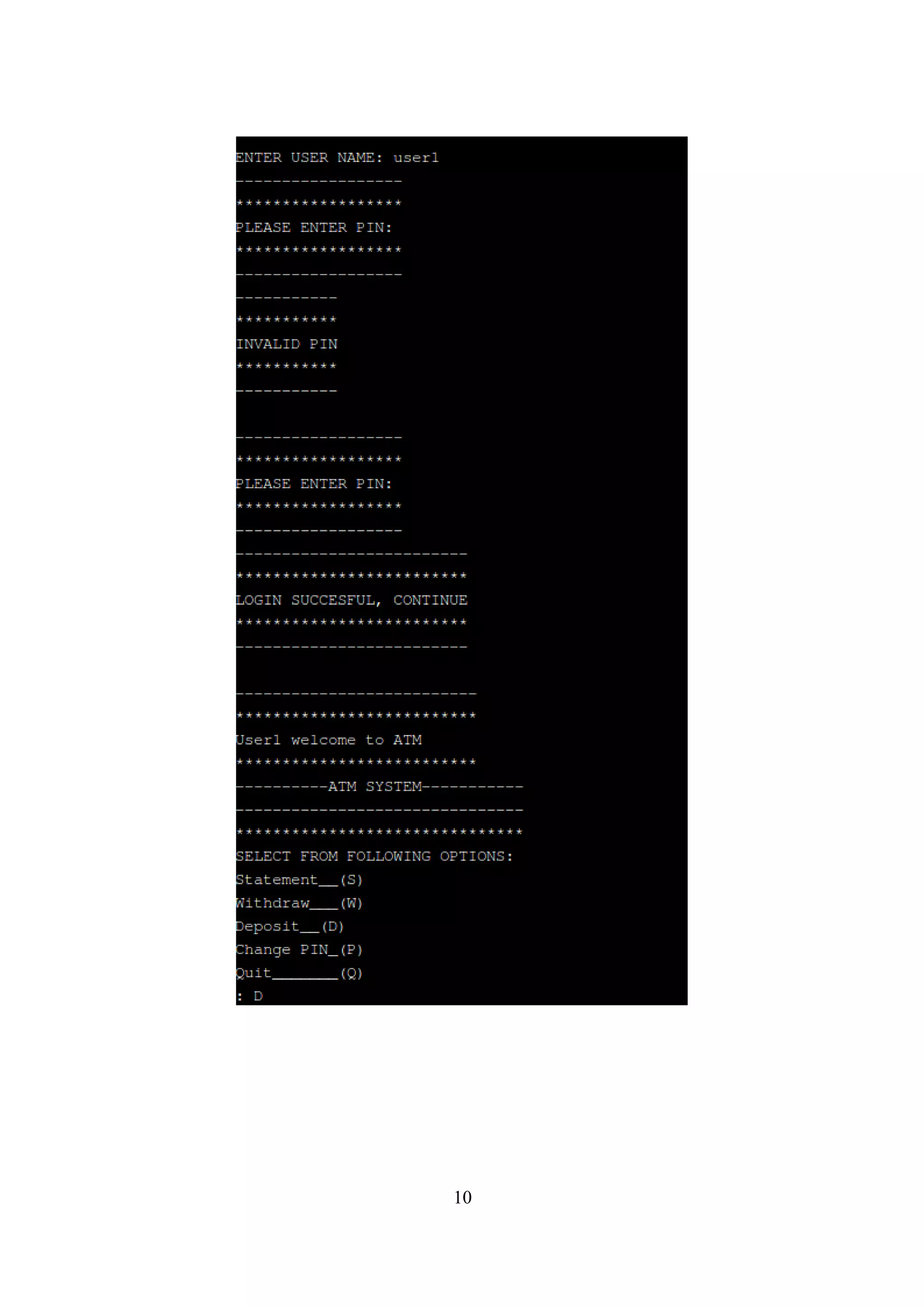 Atm Simulation Mini Project Using Python Programming Language Pdf 7282