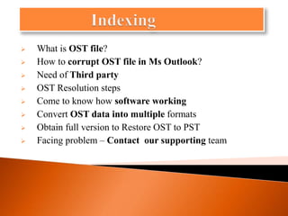 Ost to pst converter | PPT