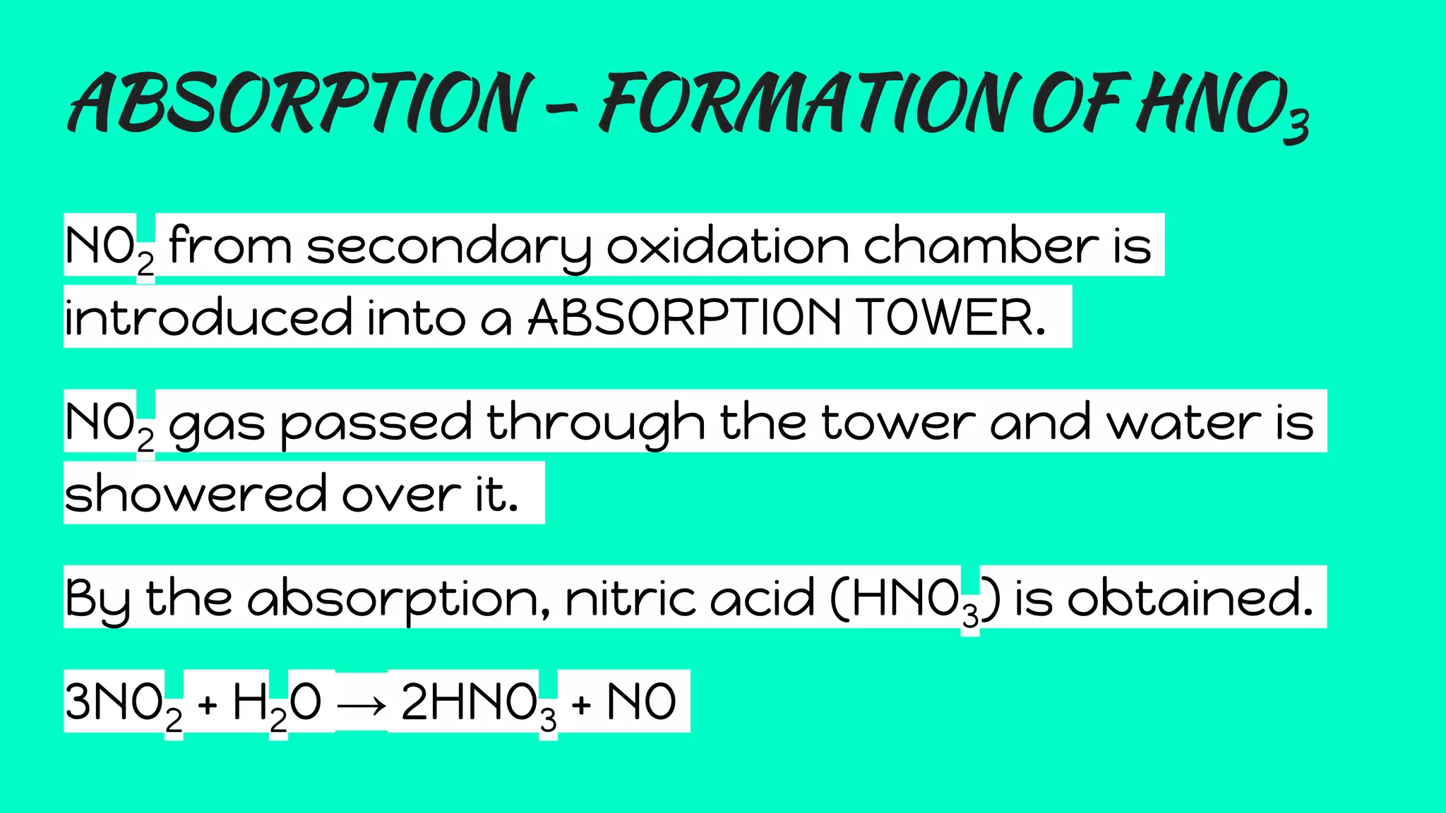 Ostwald's process | PPTX