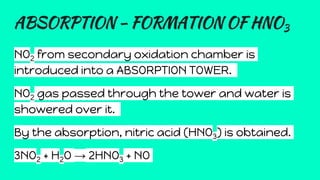 Ostwald's process | PPTX