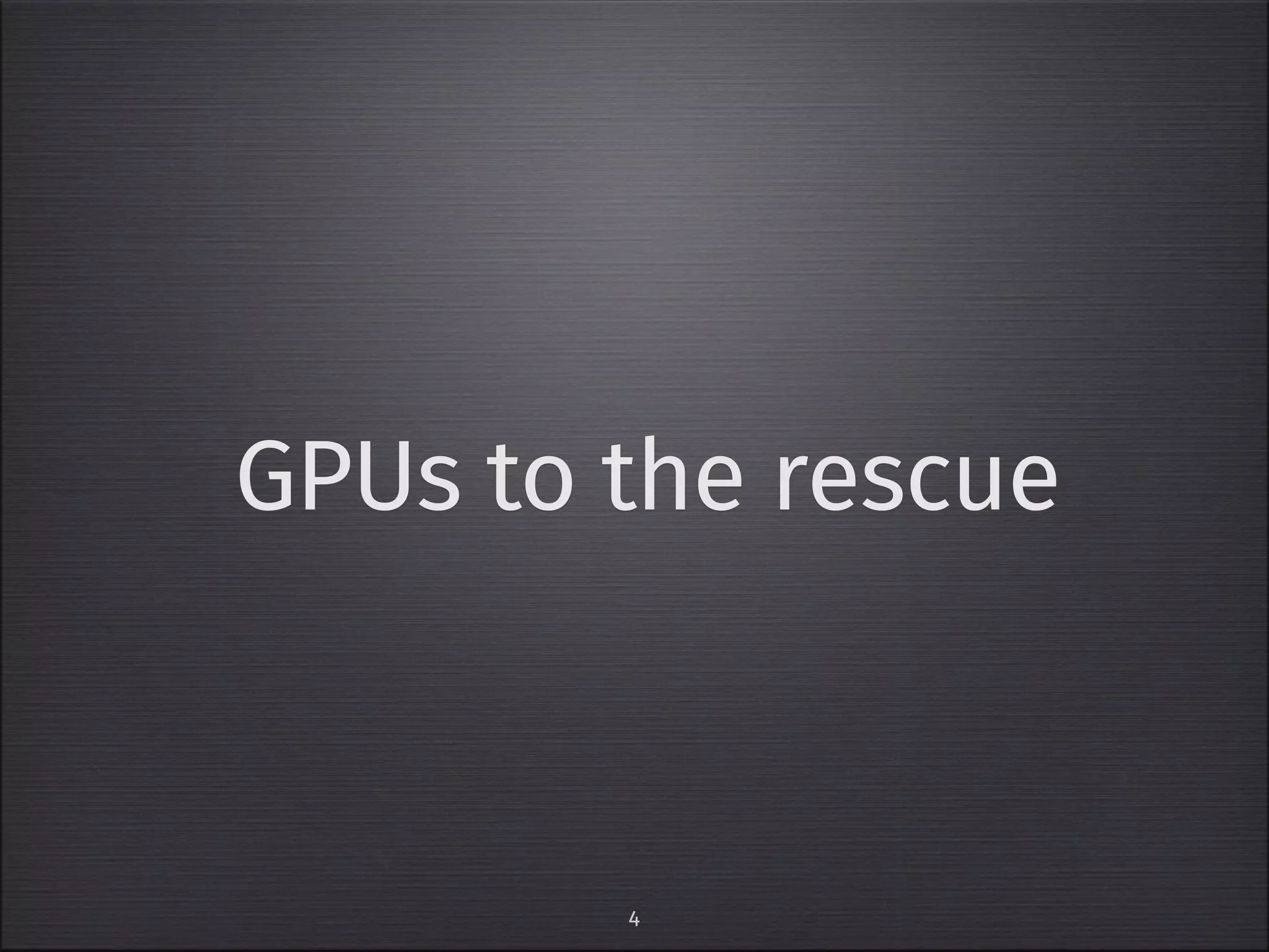 Making Effective Use Of Graphics Processing Units Gpus In Computations Ppt