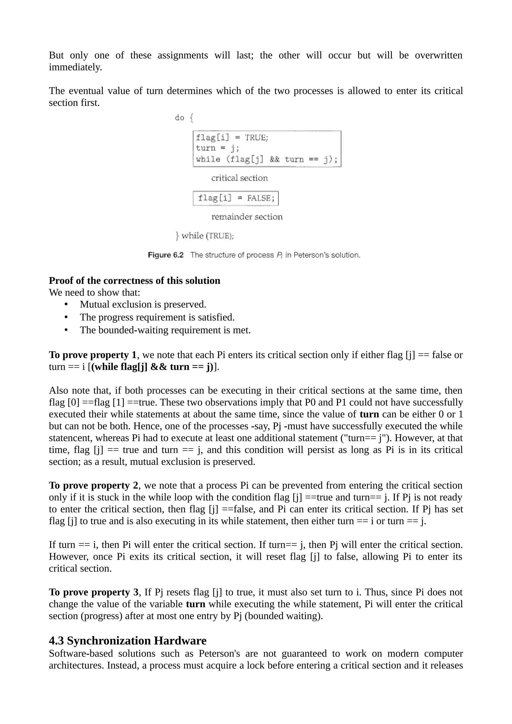 Process Synchronization | PDF | Operating Systems | Computer Software and Applications