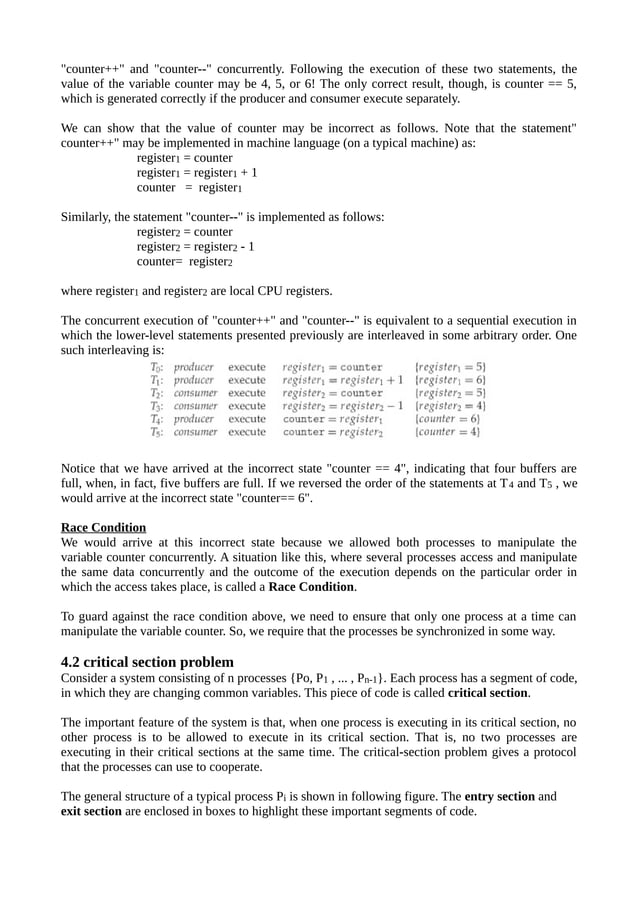 Process Synchronization | PDF | Operating Systems | Computer Software and Applications