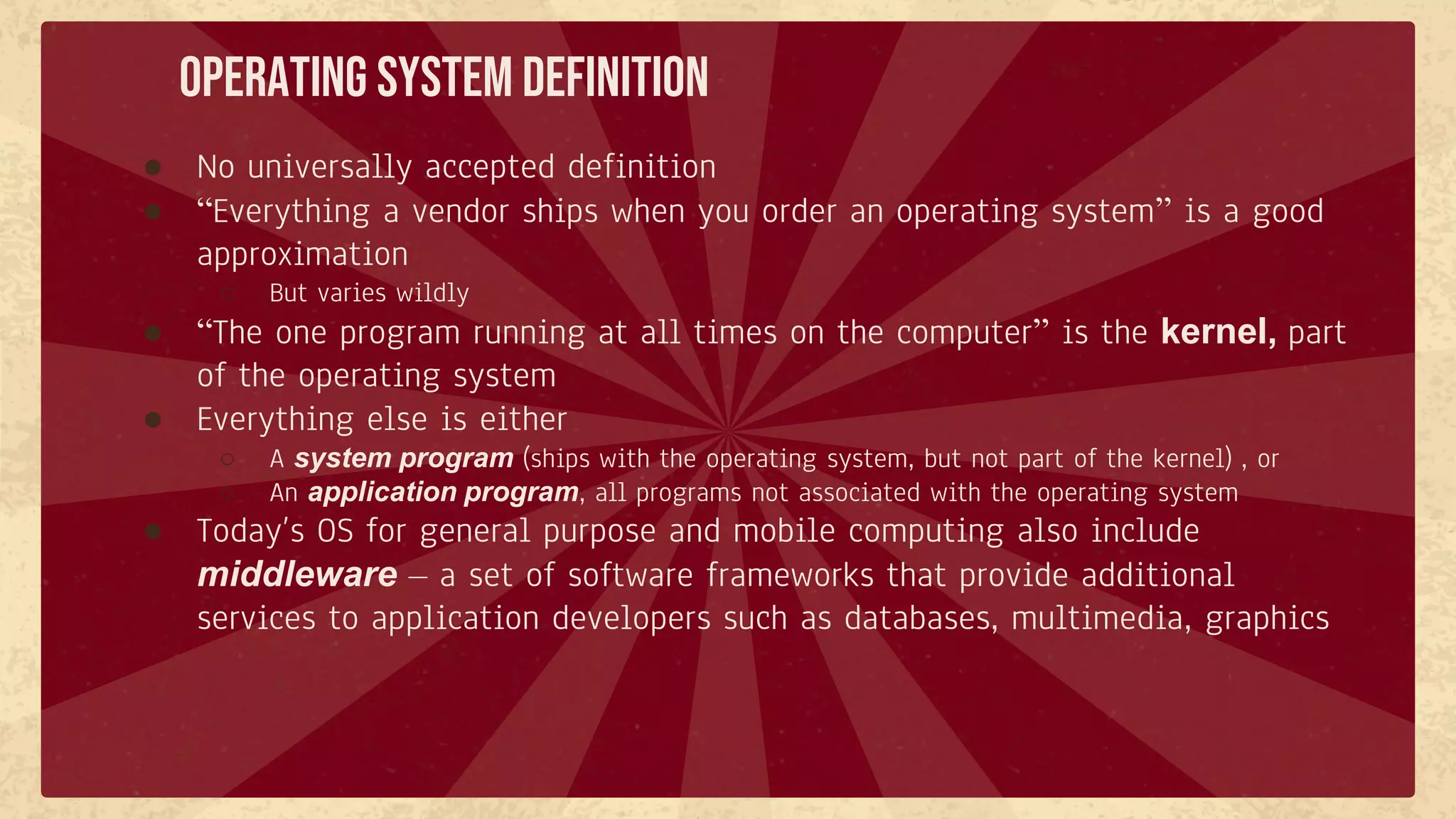 Operating System Concepts Ppt