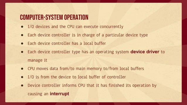 Operating System concepts | PPT