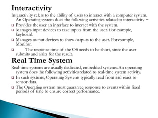 Introduction to Operating Systems | PPTX
