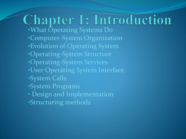 Os Unit 1 Pptpptx Operating Systems Computer Software And Applications