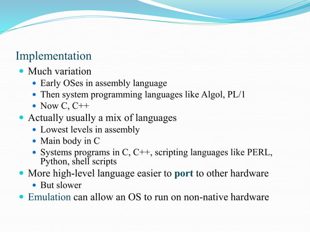 OS UNIT 1 PPT.pptx | Operating Systems | Computer Software and Applications