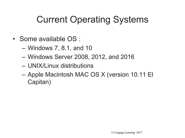 Operating system presentation that Amo uploaded | PPT