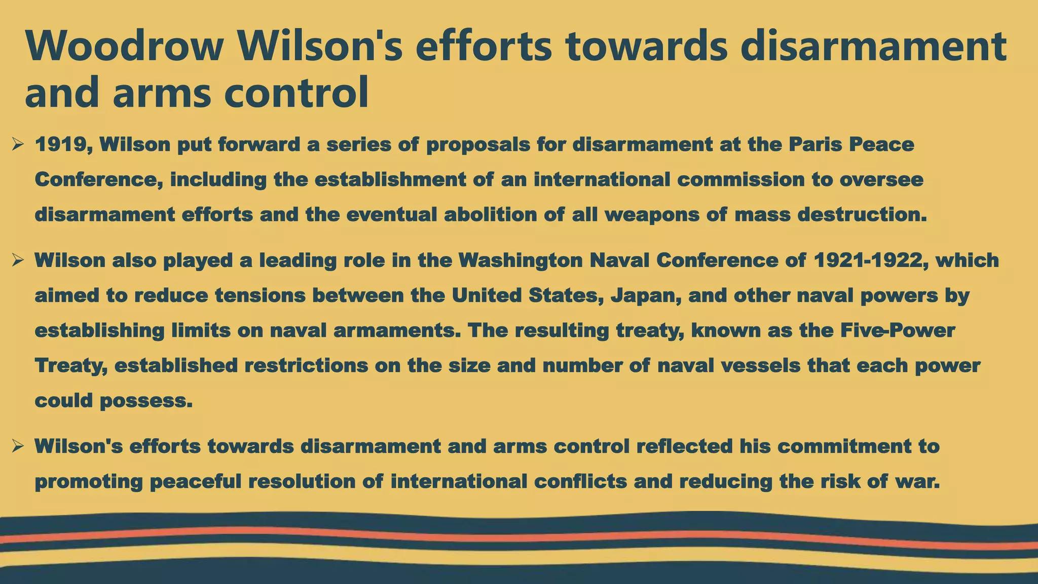 PRESENTATION ON WOODROW WILSON | PPTX | Political Issues & policy ...