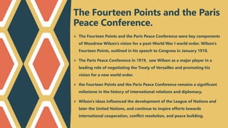 PRESENTATION ON WOODROW WILSON | PPTX | Political Issues & policy ...