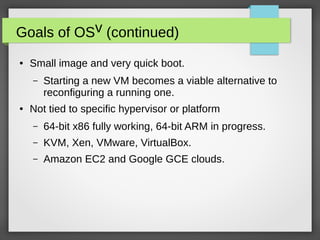 OSv at Usenix ATC 2014 | PPT