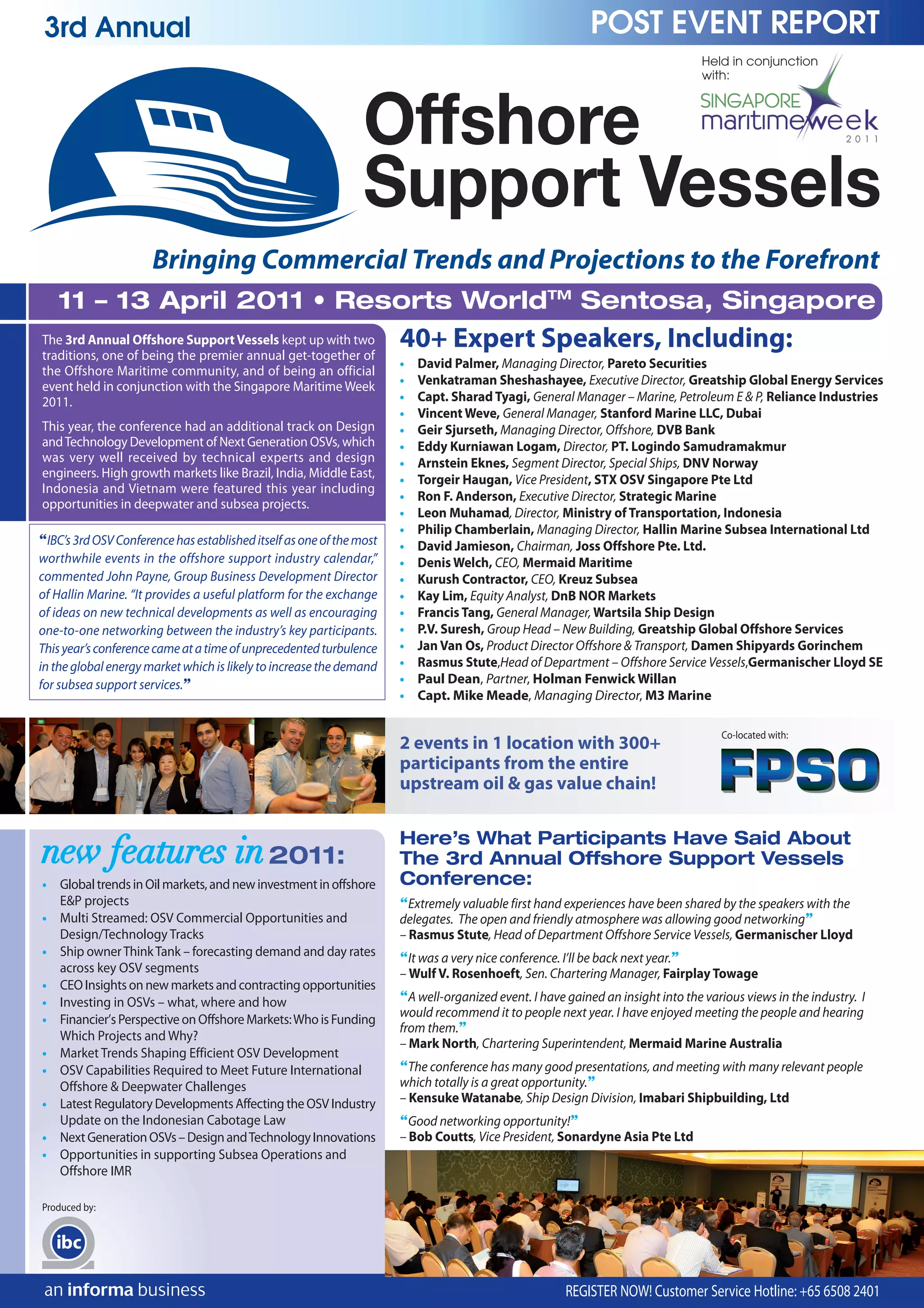 Osv2011 Post Event Report | PDF