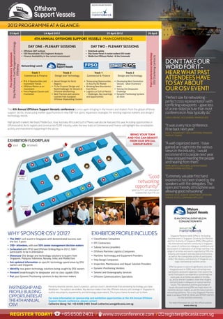 Osv 2012 Brochure | PPT