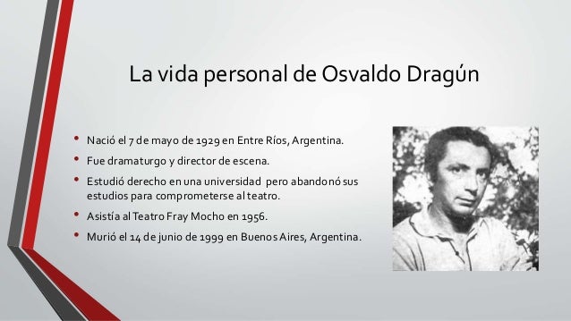 Osvaldo Dragún - Alchetron, The Free Social Encyclopedia