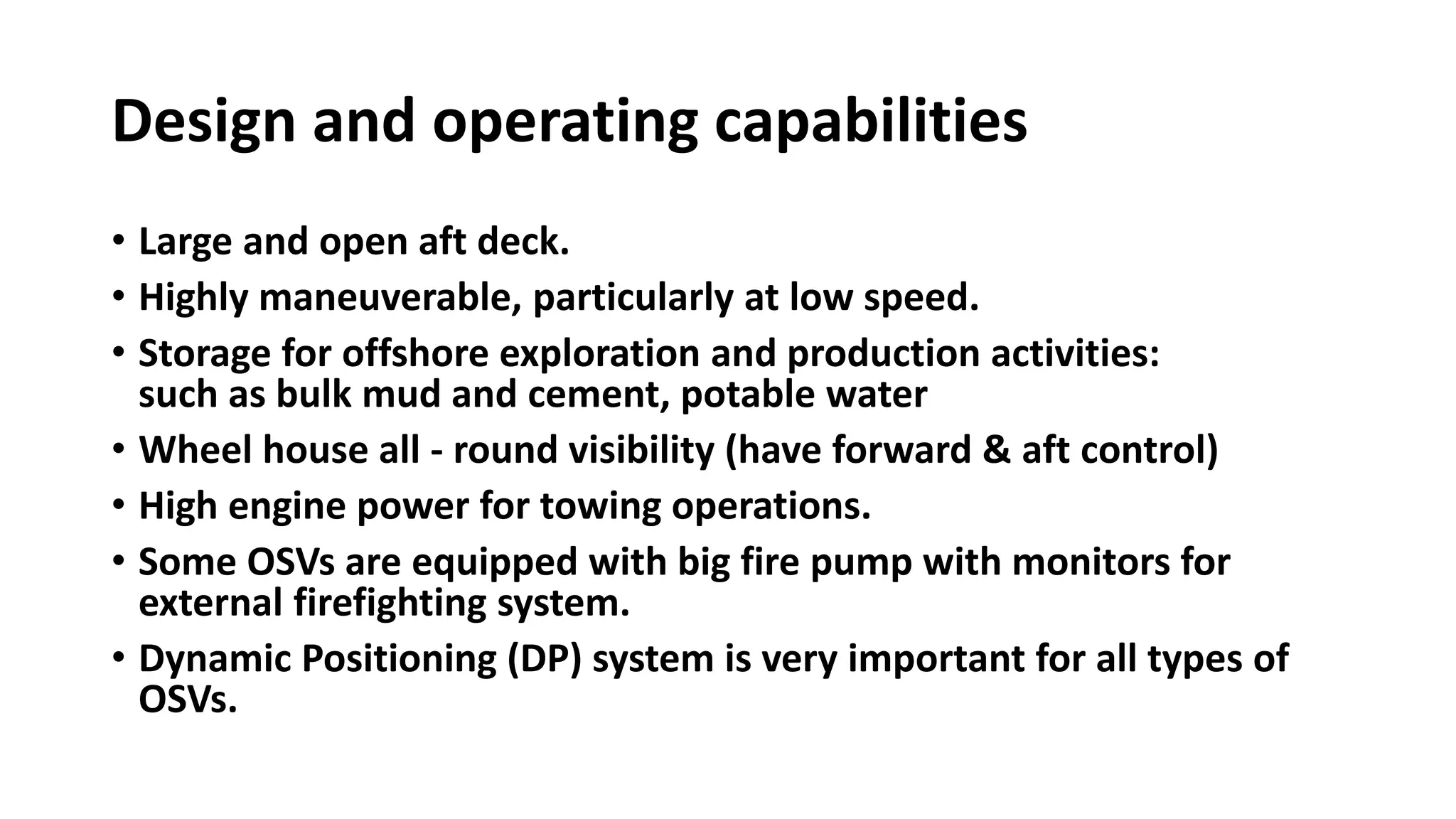 offshore support vessel design | PPSX