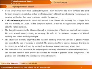 OS virtual memory | PDF