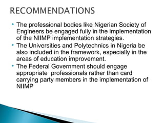 The role of academic institutions and Professional Bodies as strategies ...