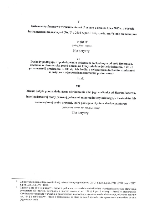 Oswiadczenie majatkowe prokurator joanny bochenskiej za 2019 r. | PDF