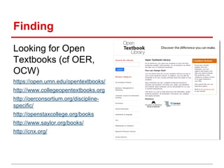 Osw Open Textbooks | PDF