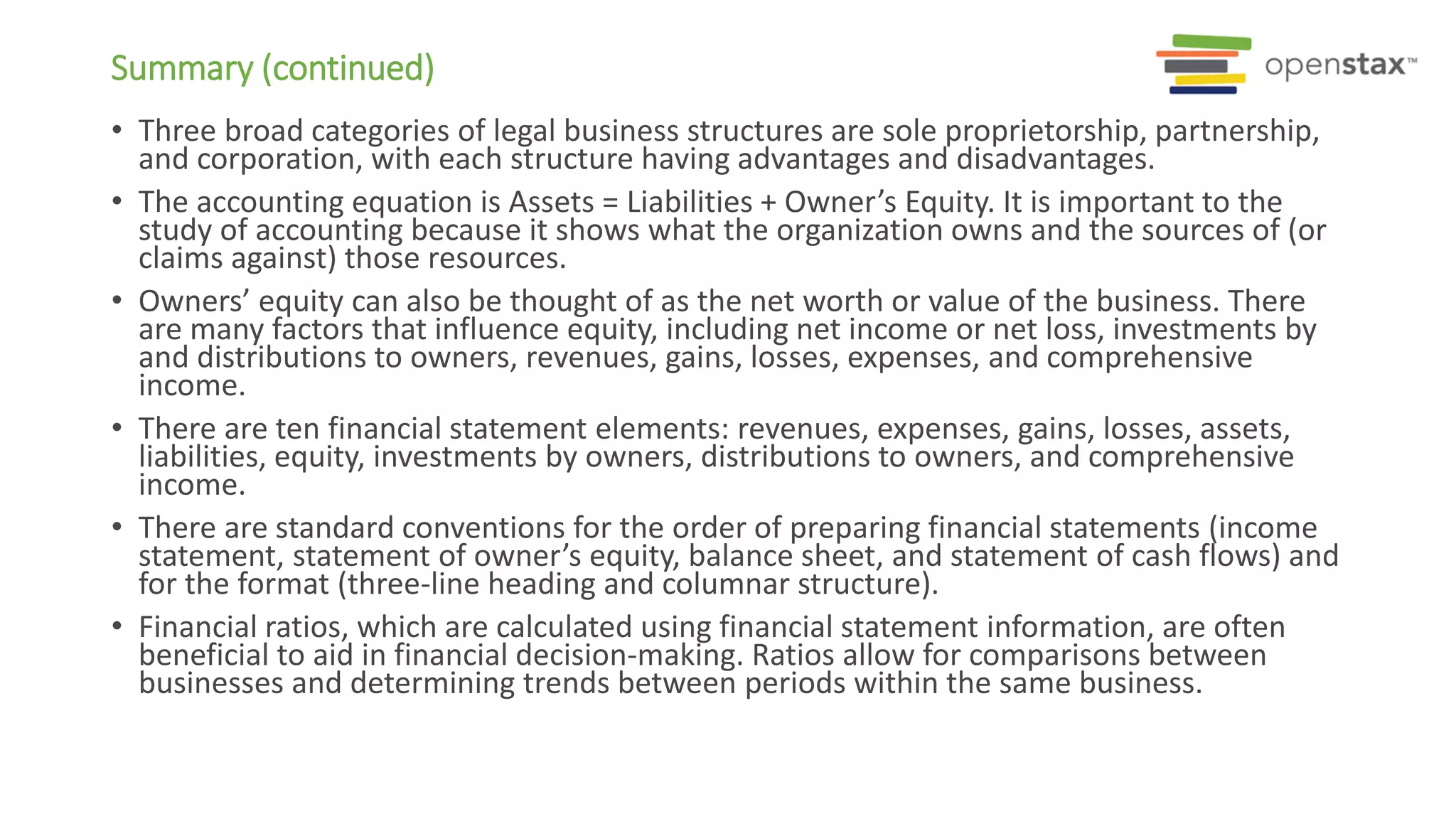 Introduction to Financial Statments | PPTX