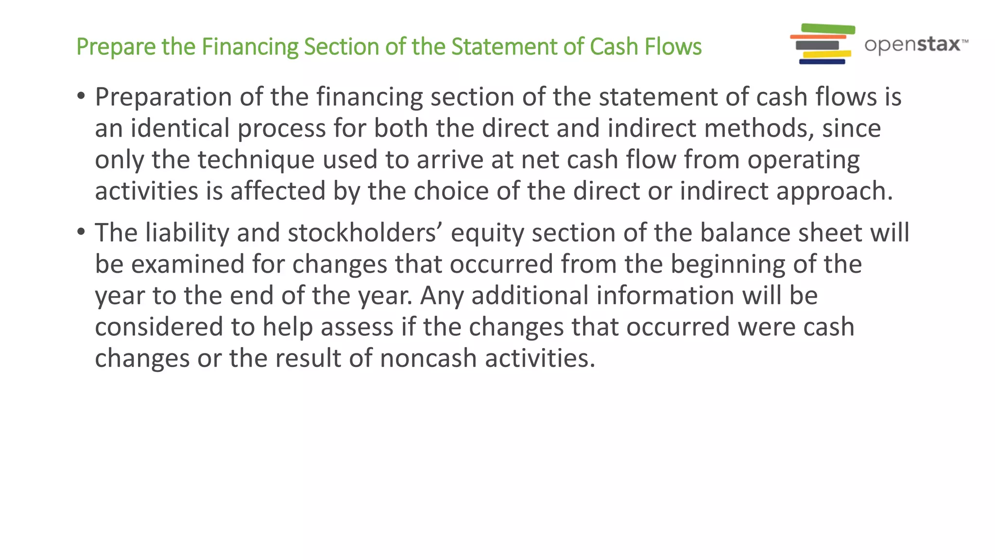 Statment of Cash Flow | PPTX