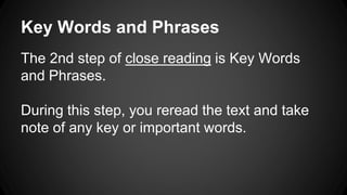 Key words and phrases | PPT