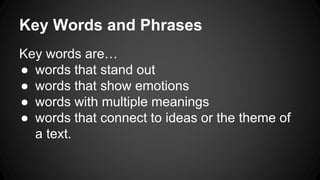 Key words and phrases | PPT