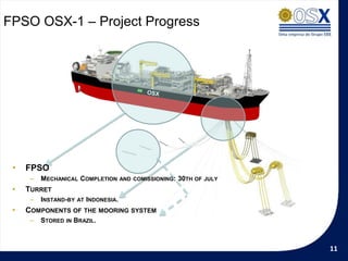Osx project update agosto_final_inglês | PDF