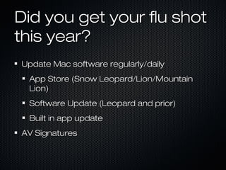 Os x security basics for keeping your mac safe final | PPT | Operating Systems | Computer ...