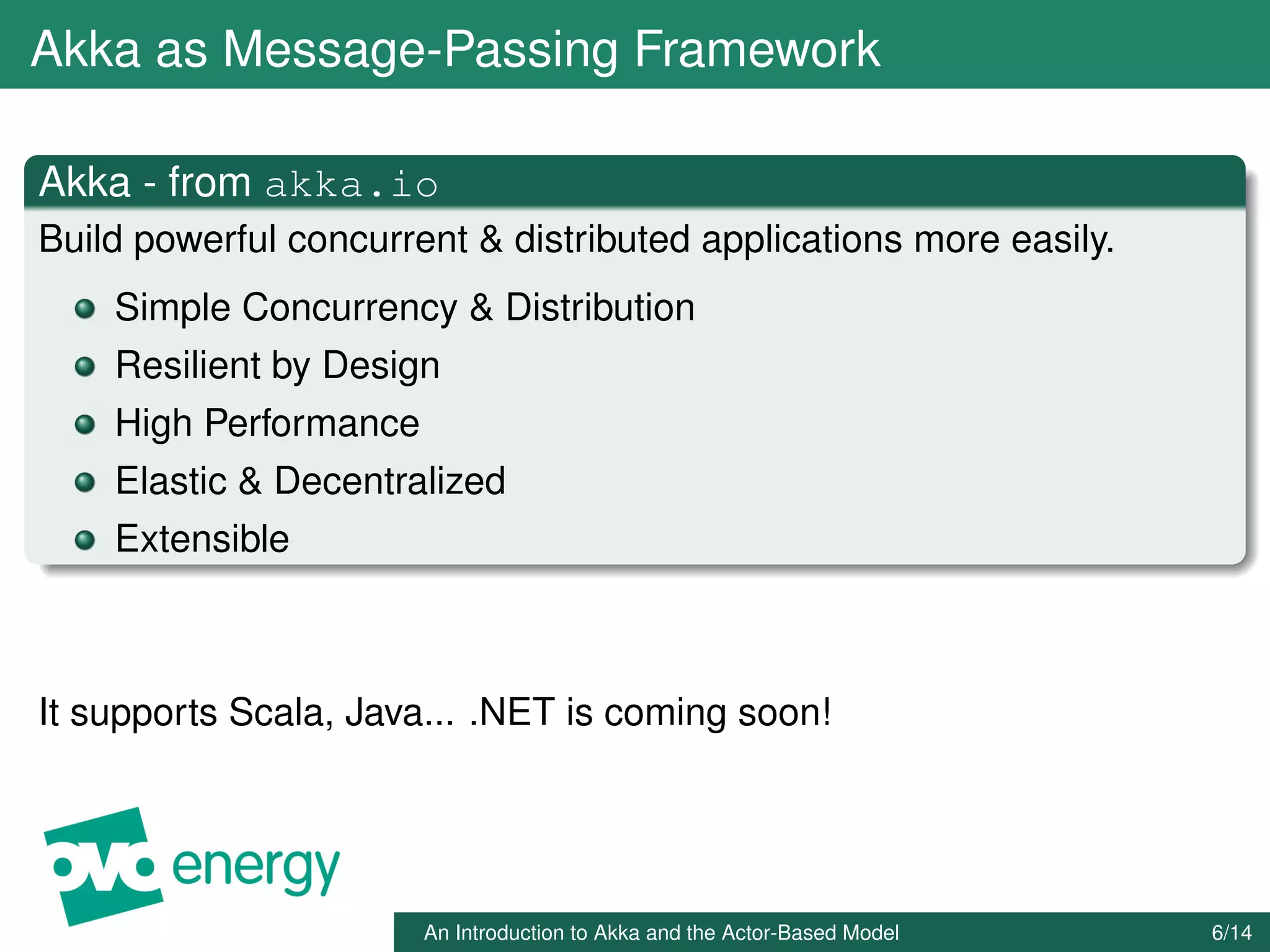 Daniela Sfregola - Intro to Akka | PDF
