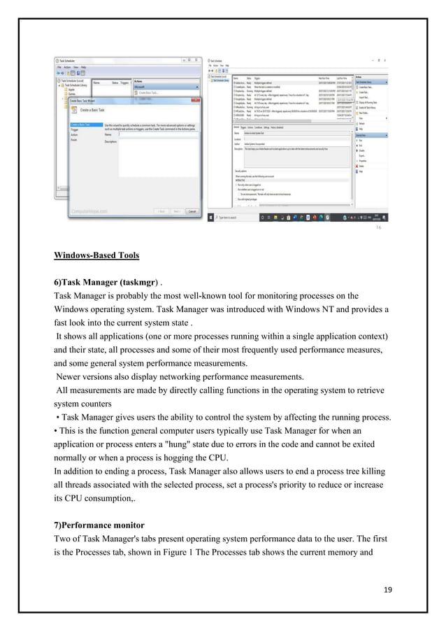osy microproject[1].pdf | Operating Systems | Computer Software and Applications