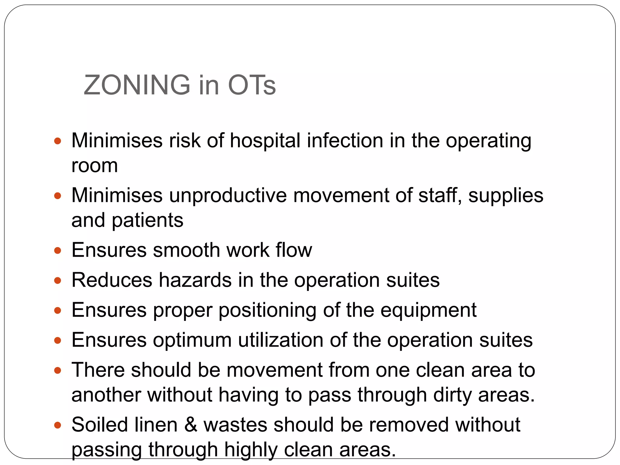Organization and Management of Operation Theatre | PPT