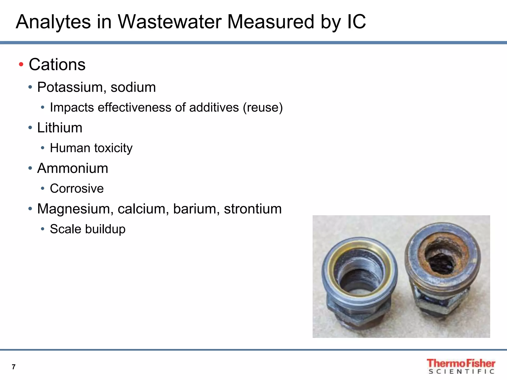 Analysis of Anions and Cations in Produced Water from Hydraulic ...