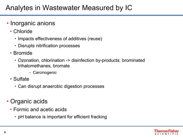 Analysis of Anions and Cations in Produced Water from Hydraulic ...