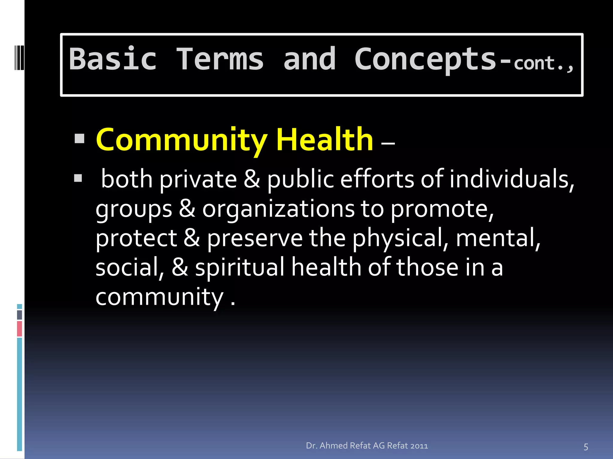 COMMUNITY OCCUPATIONAL THERAPY: | PDF
