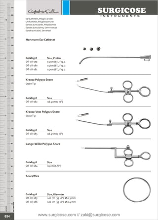 OTOLOGY INSTRUMENTS [SURGICOSE] | PDF