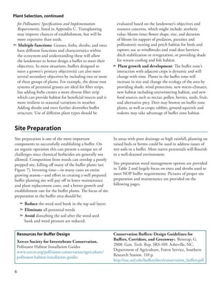 Conservation Buffers in Organic Systems | PDF