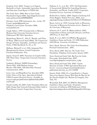 Organic Garlic Gardening | PDF